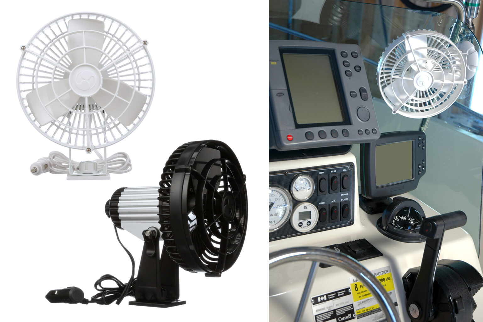 Kona 12/24V Fan built to withstand extreme conditions - Marine Business ...