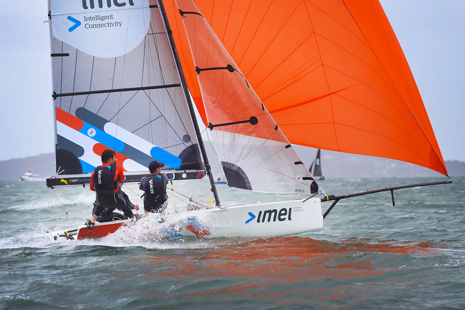 16ft Skiff nationals decided as three-boat battle fades with breeze ...