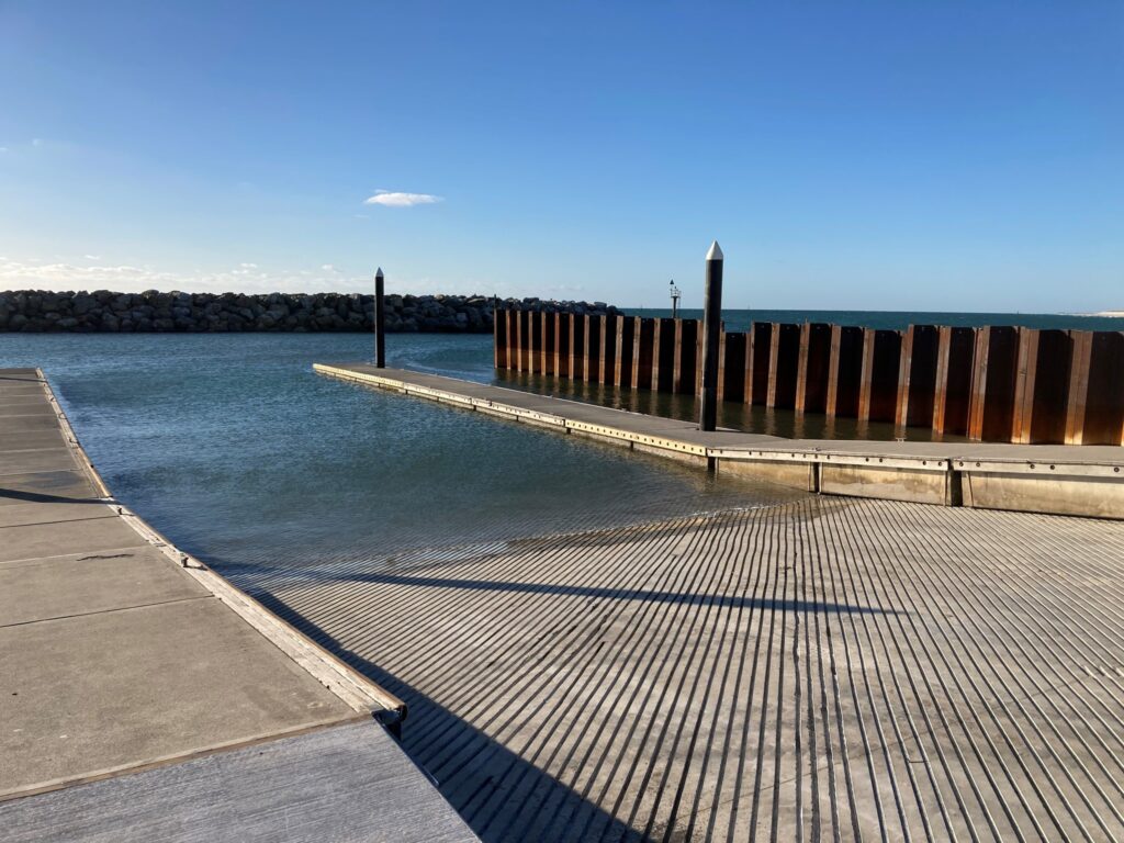 Ready for launch! West Beach boat ramp upgrade finished - Marine ...