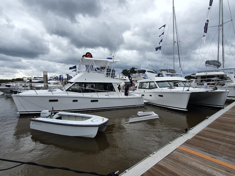 Brisbane-built Scimitar cats enjoy a warm return to Sanctuary Cove Boat ...