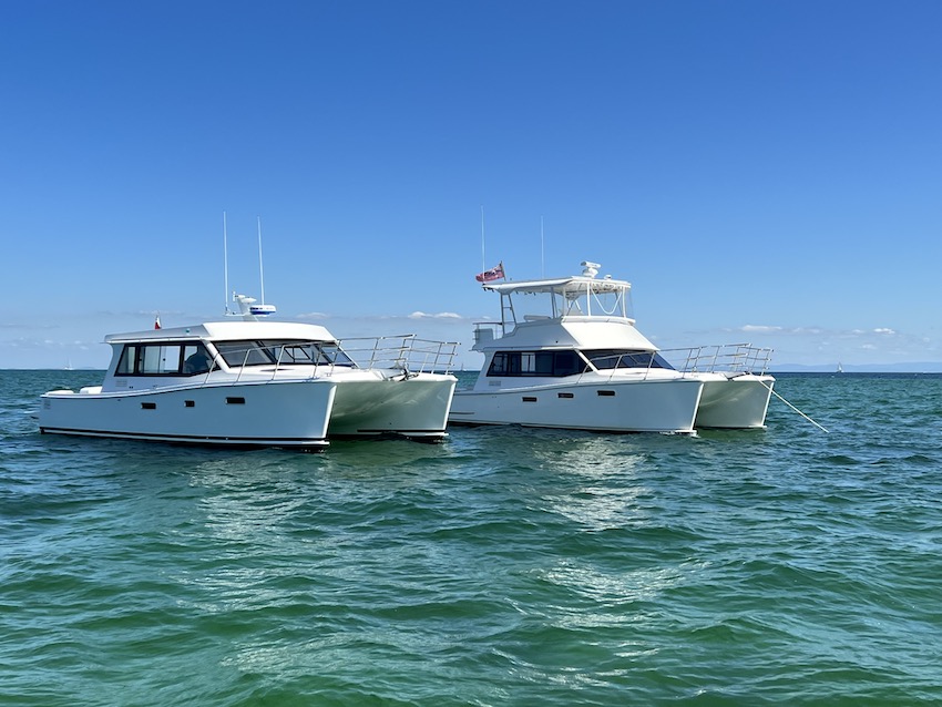 Brisbane-built Scimitar cats enjoy a warm return to Sanctuary Cove Boat ...