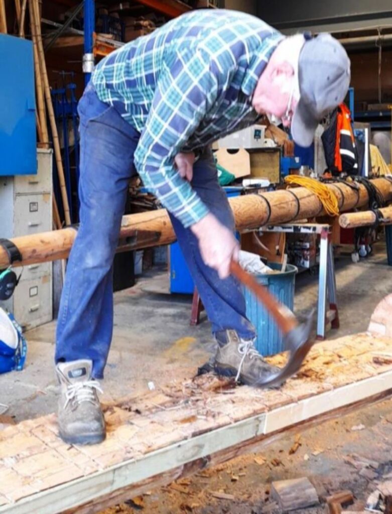 Restoring James Craig Jib Boom - Marine Business News