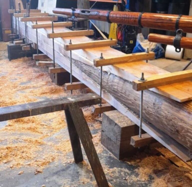 Restoring James Craig Jib Boom - Marine Business News