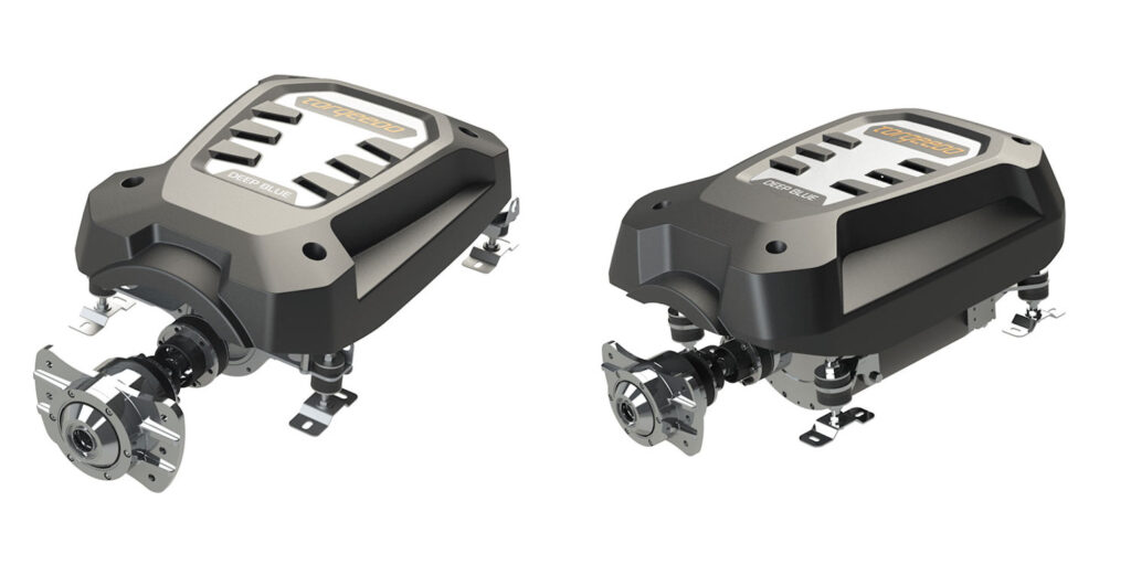 Deep Blue 100 kW on display for the first time at the Cannes Yachting ...