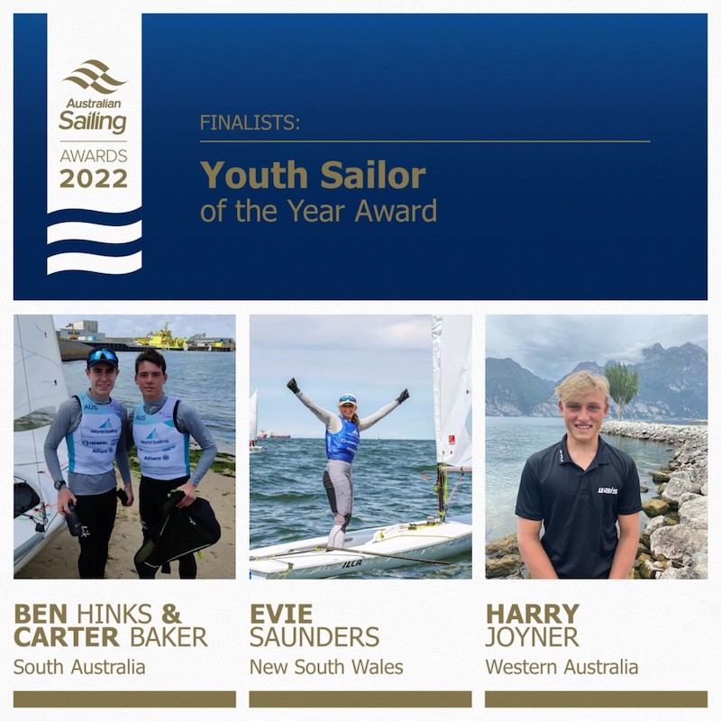 Youth Sailors Announced as National Finalists for Australian Sailing ...