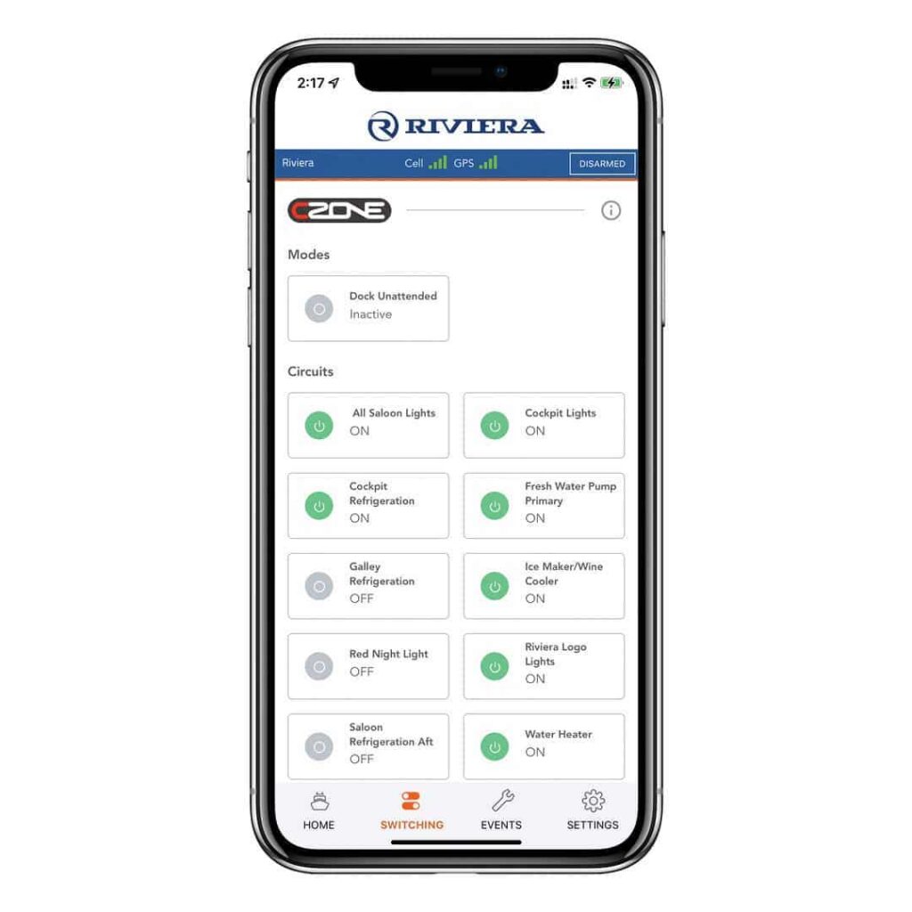 Now you can control and monitor your Riviera remotely - Marine Business ...