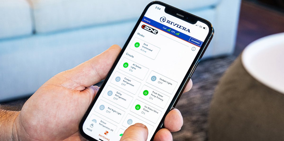 Now you can control and monitor your Riviera remotely - Marine Business ...