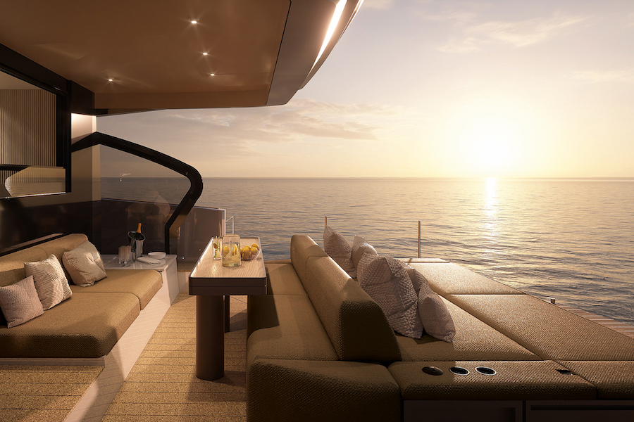 Azimut launches the Seadeck Series: hybrid and new technologies to ...