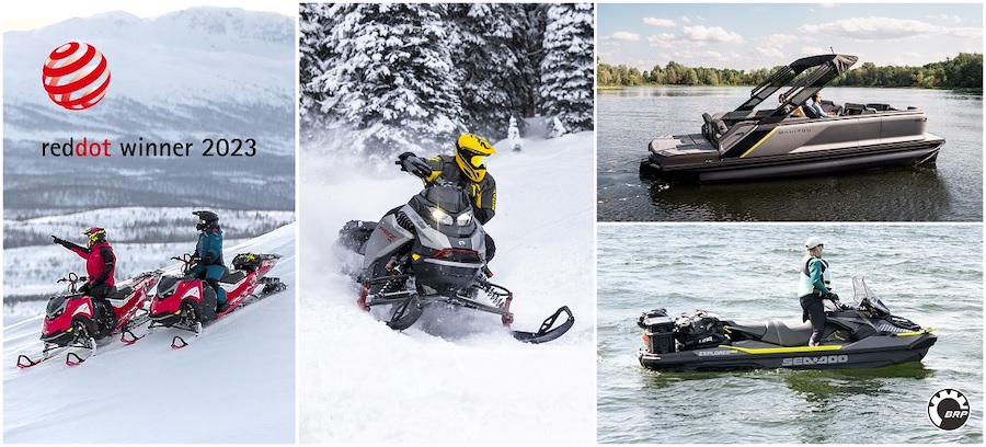 BRP’s design excellence once again rewarded at the prestigious Red Dot ...