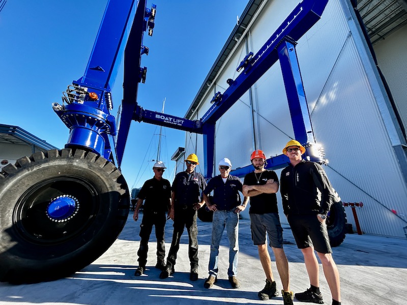 Lifting the bar 90 tonne Boat Lift – the first of its kind - Marine ...