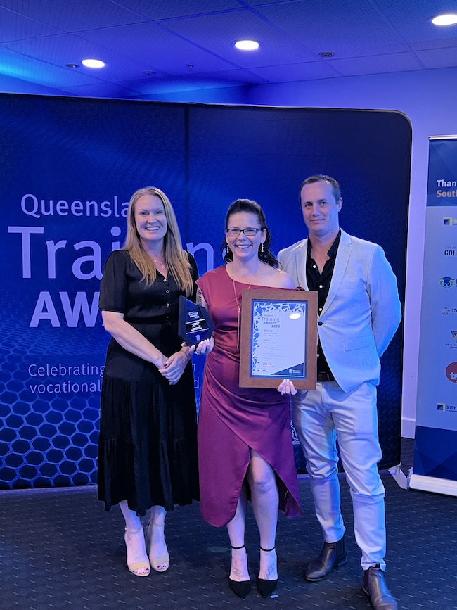 Riviera wins South East Queensland training award - Marine Business News