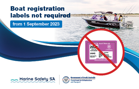 Cast Off Boat Registration Labels from 1 September in South Australia ...