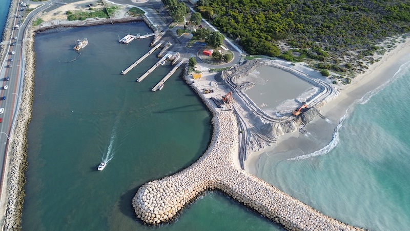 Point Peron Boat Harbour Dredging Complete - Marine Business News