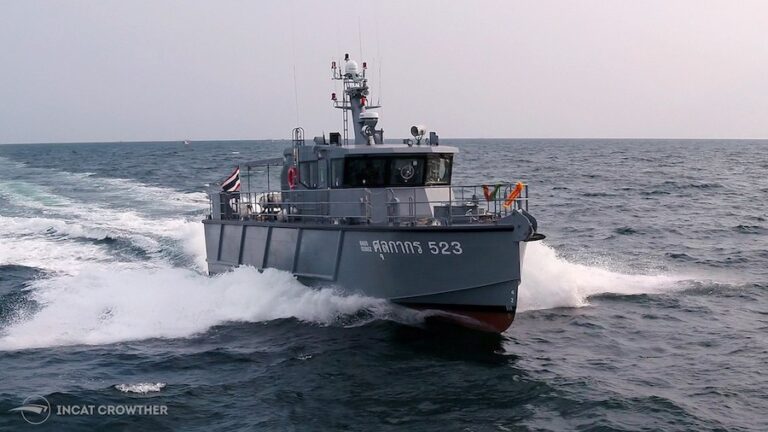 Incat Crowther Delivers New High Performance Patrol Vessel - Marine ...