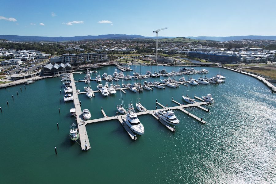 Final elements of Shellharbour Marina near completion - Marine Business ...