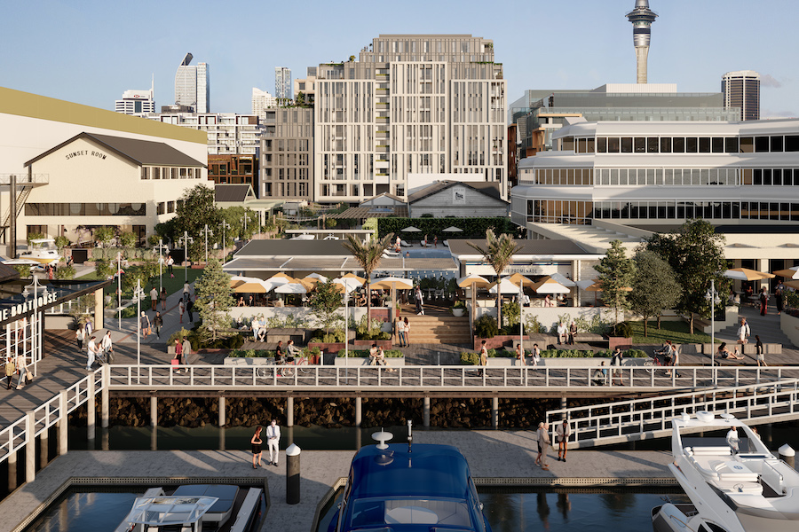 New waterfront precinct in Auckland’s Cracker Bay - Marine Business News