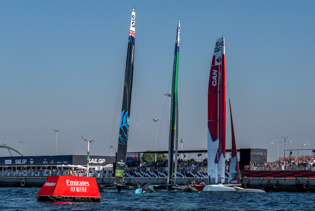 Dramatic photo finish decides winner of Emirates Dubai Sail Grand Prix ...