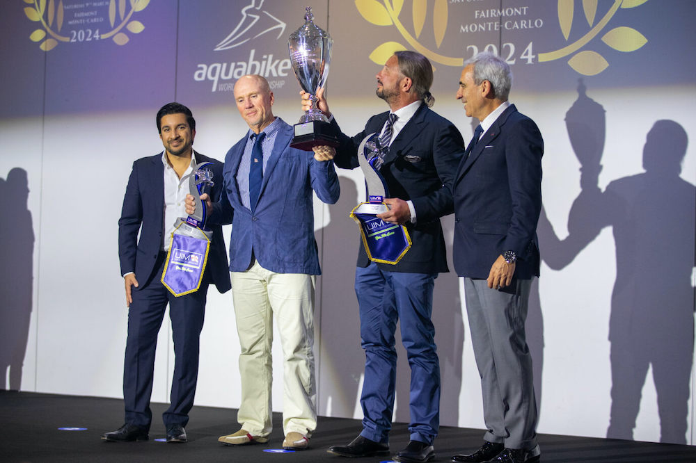 222 Offshore Receive UIM Class 1 Trophy In Monaco - Marine Business News