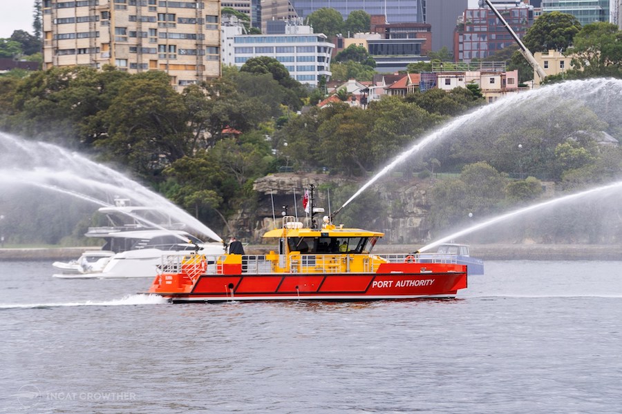 New Incat Crowther-designed, NSW-made Port Authority vessels make waves ...
