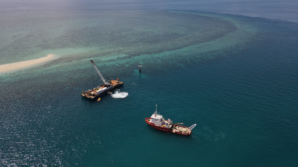Newman Reef navigation aid refurbishment enhances safety in Torres Strait - Marine Business News