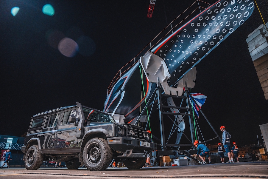 INEOS Britannia reveal RB3 before dawn - Marine Business News