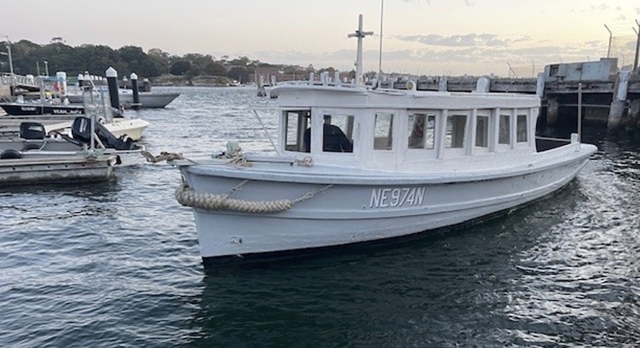 Historic boat returns home to Cockatoo Island / Wareamah - Marine ...