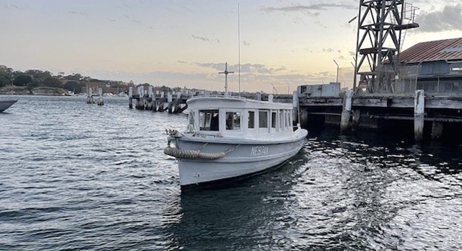 Historic boat returns home to Cockatoo Island / Wareamah - Marine ...