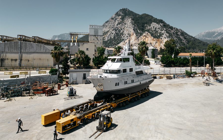 Bering Yachts Moved Bering 125 to Antalya and Launched Three New Yachts ...