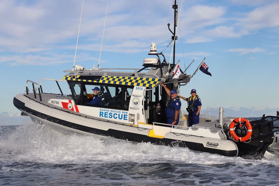 Marine Rescue NSW response enhanced with new Brunswick vessel - Marine ...