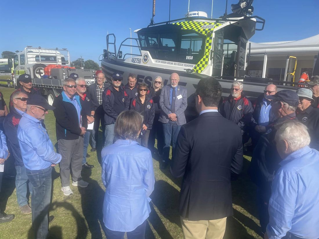 Vessel commissioning Victor Harbor/Goolwa Sea Rescue Squadron - Marine ...