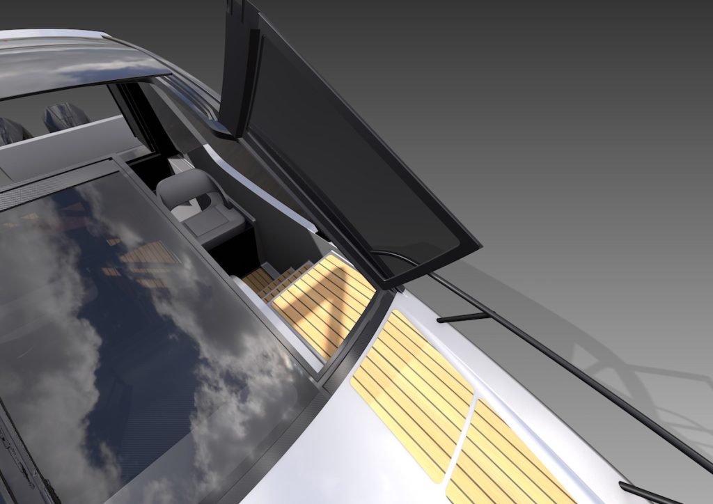 Whittley design studio previews walk through windscreen design - Marine ...