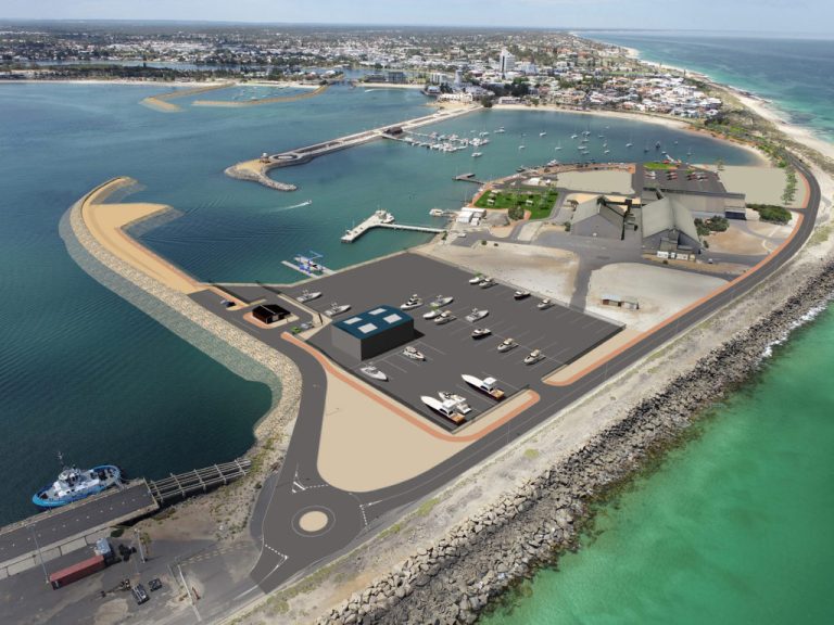 New Bunbury breakwater rock work complete - Marine Business News