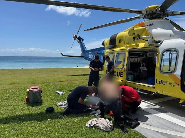 LifeFlight airlifts diver to hospital - Marine Business News