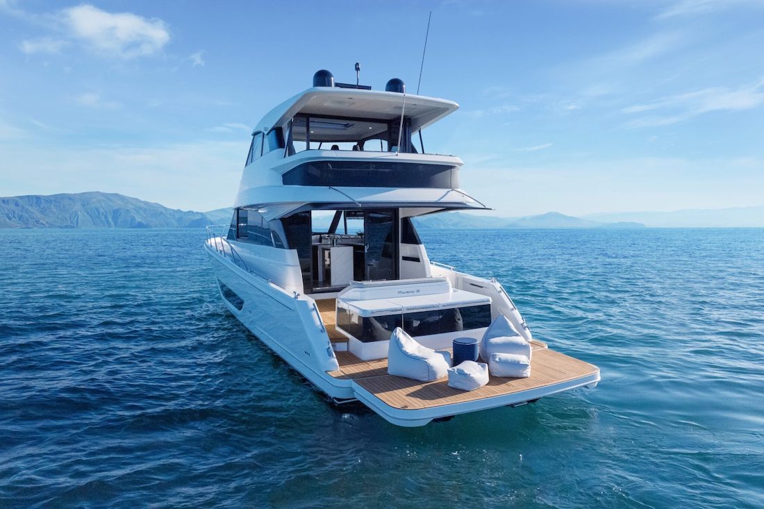 Maritimo’s M75 Flybridge Motor Yacht and the M55 Flybridge Motor Yacht ...