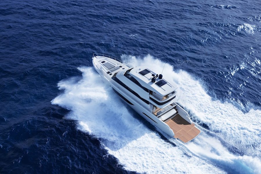 Maritimo’s M75 Flybridge Motor Yacht and the M55 Flybridge Motor Yacht ...