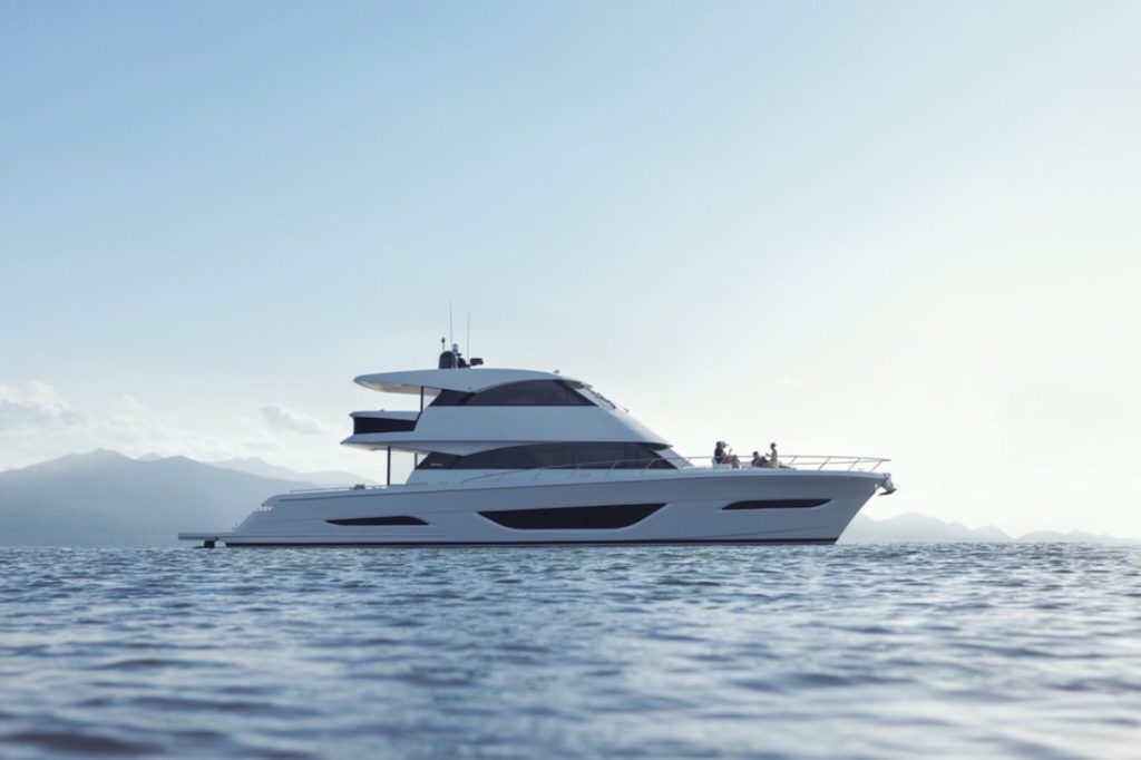 Maritimo’s M75 Flybridge Motor Yacht and the M55 Flybridge Motor Yacht ...