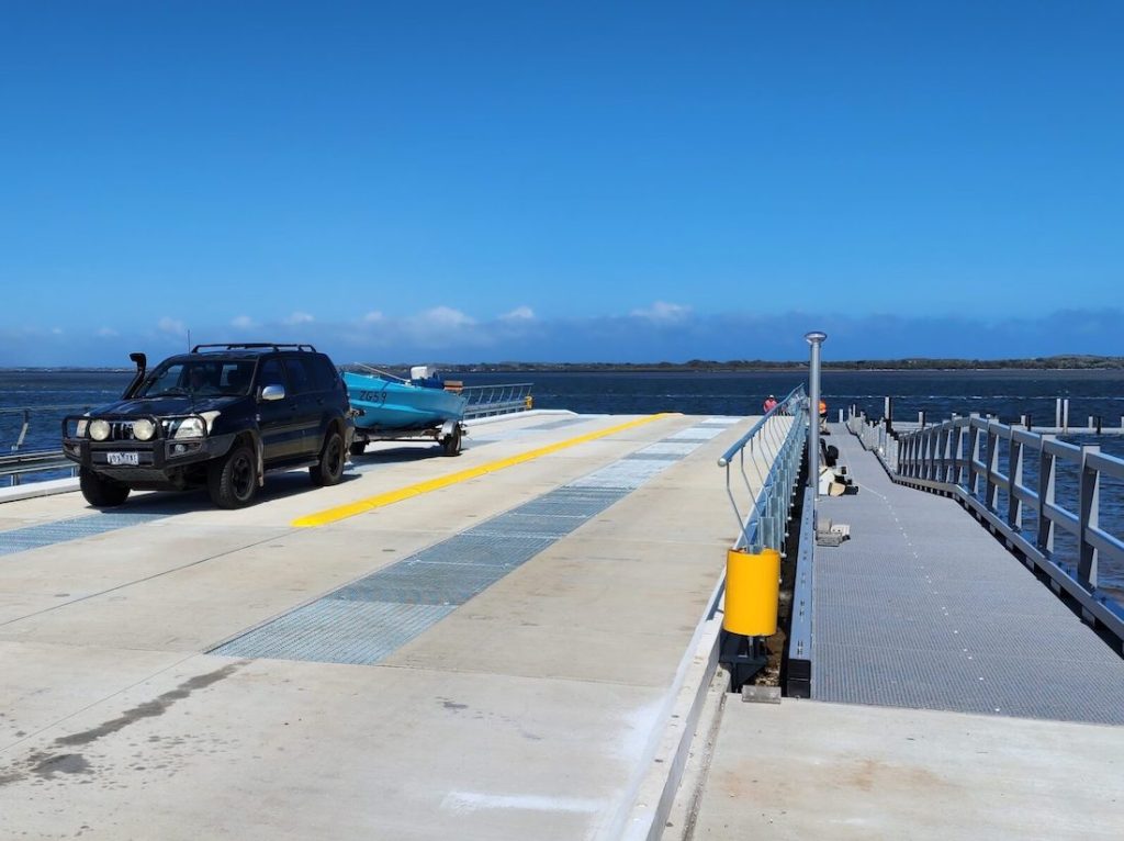 Upgraded Mahers Landing boat ramp now open - Marine Business News