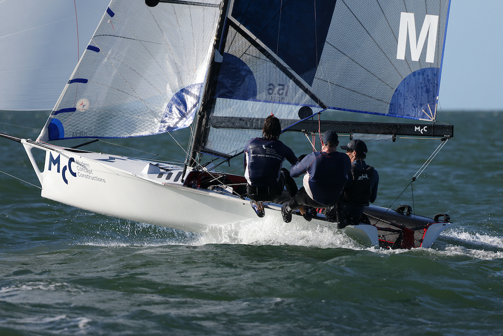 Positive signs for Imagine crew at skiff nationals - Marine Business News