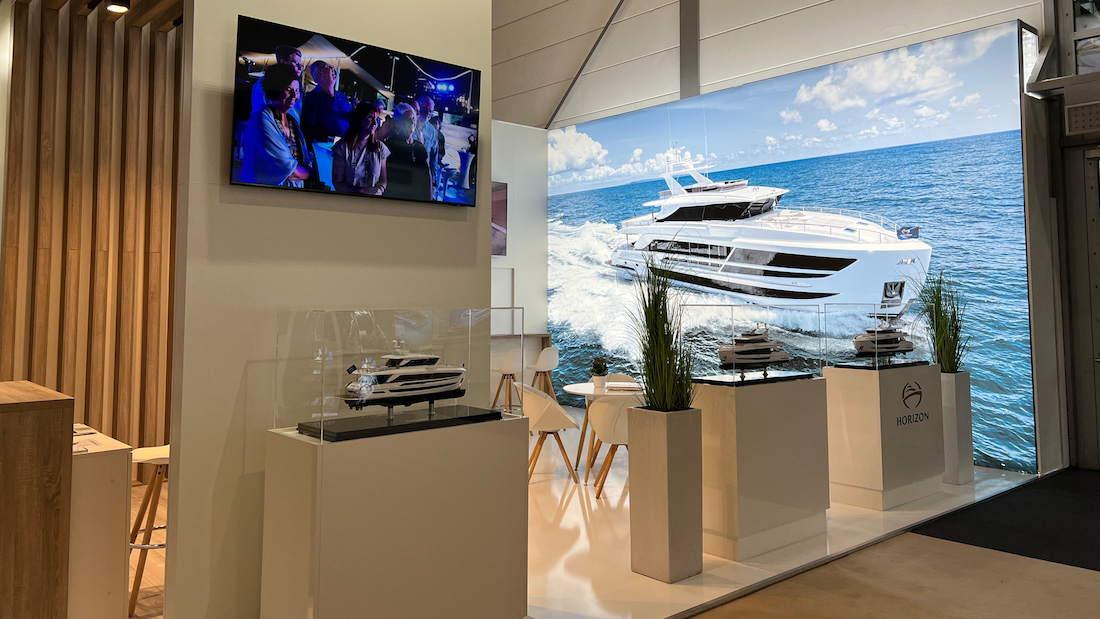 Horizon FD100 Premieres at World’s Largest Yacht Show - Marine Business ...