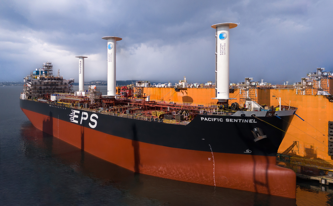 bound4blue completes eSAIL® installation on EPS tanker with three 22 ...