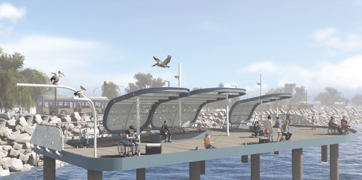 Fishing platform design unveiled for new Bunbury breakwater - Marine ...