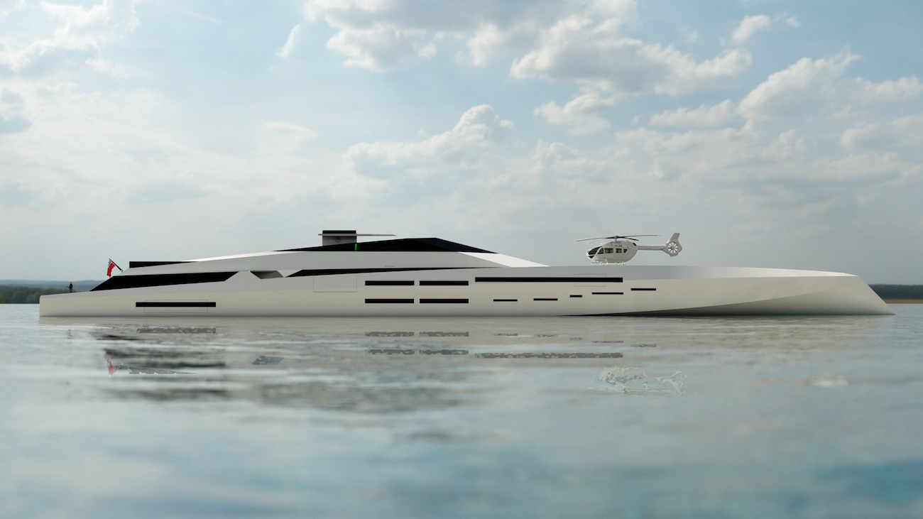 GWP-345 project for Ghost Yachts, – 105m/344ft LOA - Marine Business News