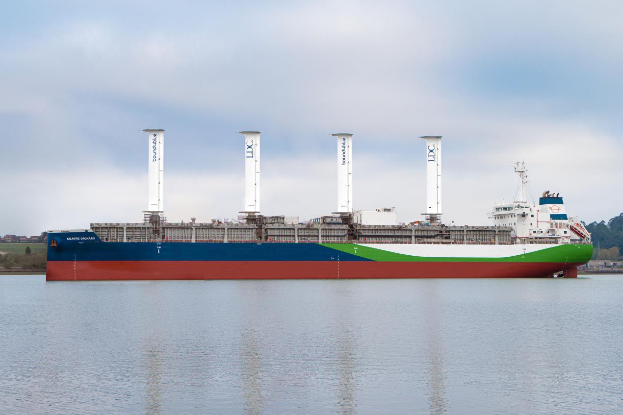 bound4blue breaks records with installation of largest ever eSAIL ...