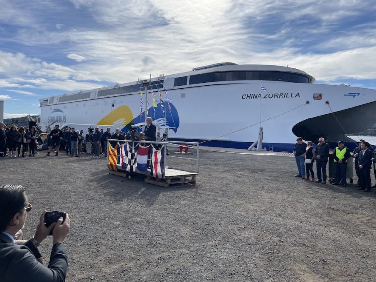 History Made on the River Derwent: Incat Launches the World’s Largest ...