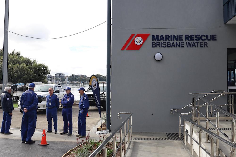 Marine Rescue Brisbane Water launches with new state-of-the-art base ...