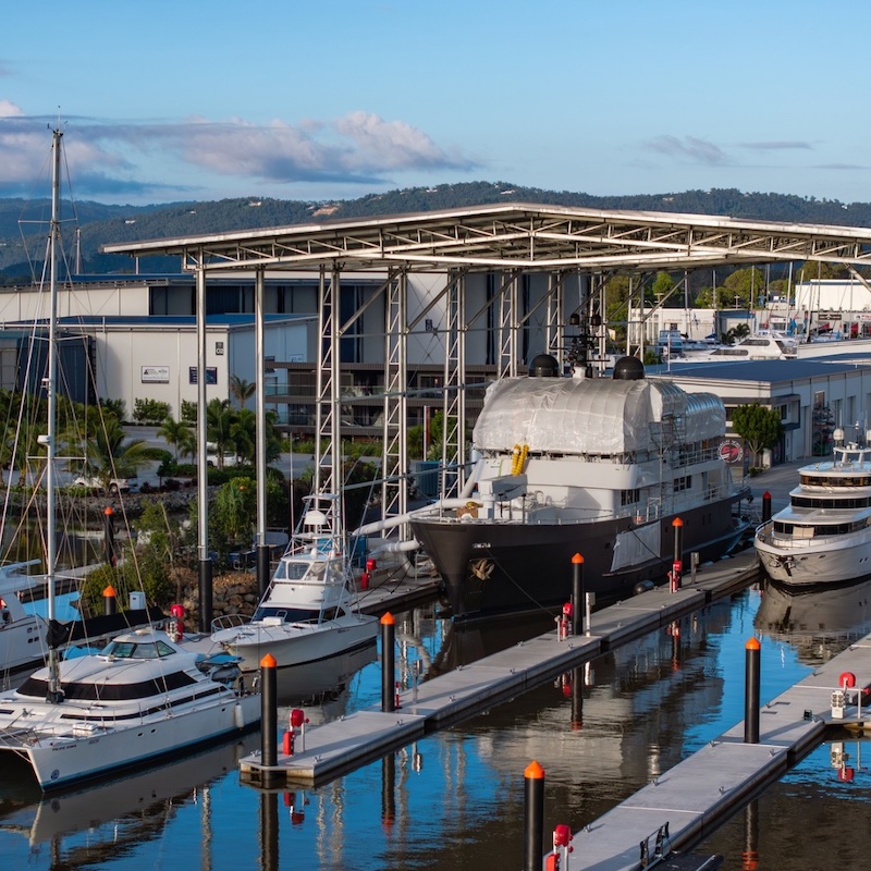 MASSIVE refit at The Boat Works – 52m expedition superyacht JeMaSa ...