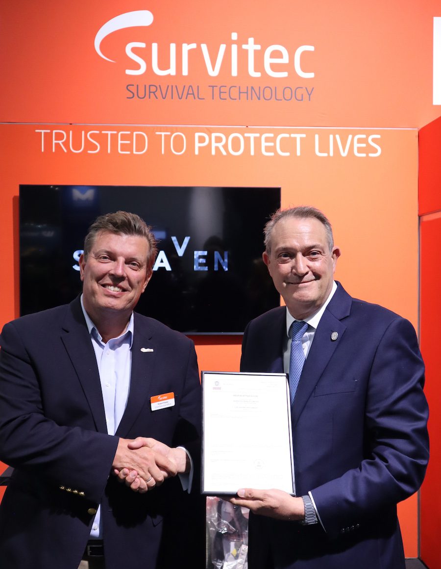 Survitec’s Seahaven Evacuation System receives Bureau Veritas ...