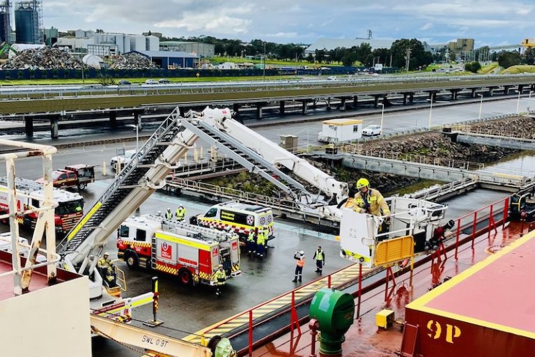 Emergency exercise sparks united response in Newcastle - Marine ...
