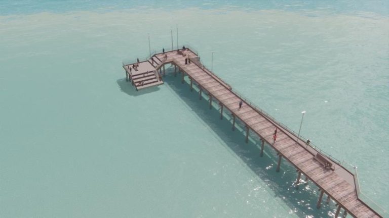 Works Underway For Construction Of New Dromana Pier - Marine Business News