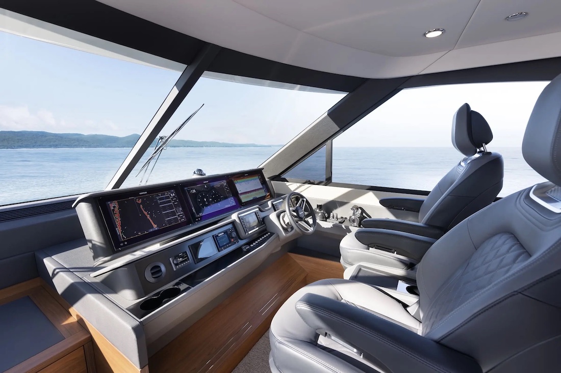 Cruising Across Asia In A Maritimo Enclosed Flybridge Motor Yacht ...